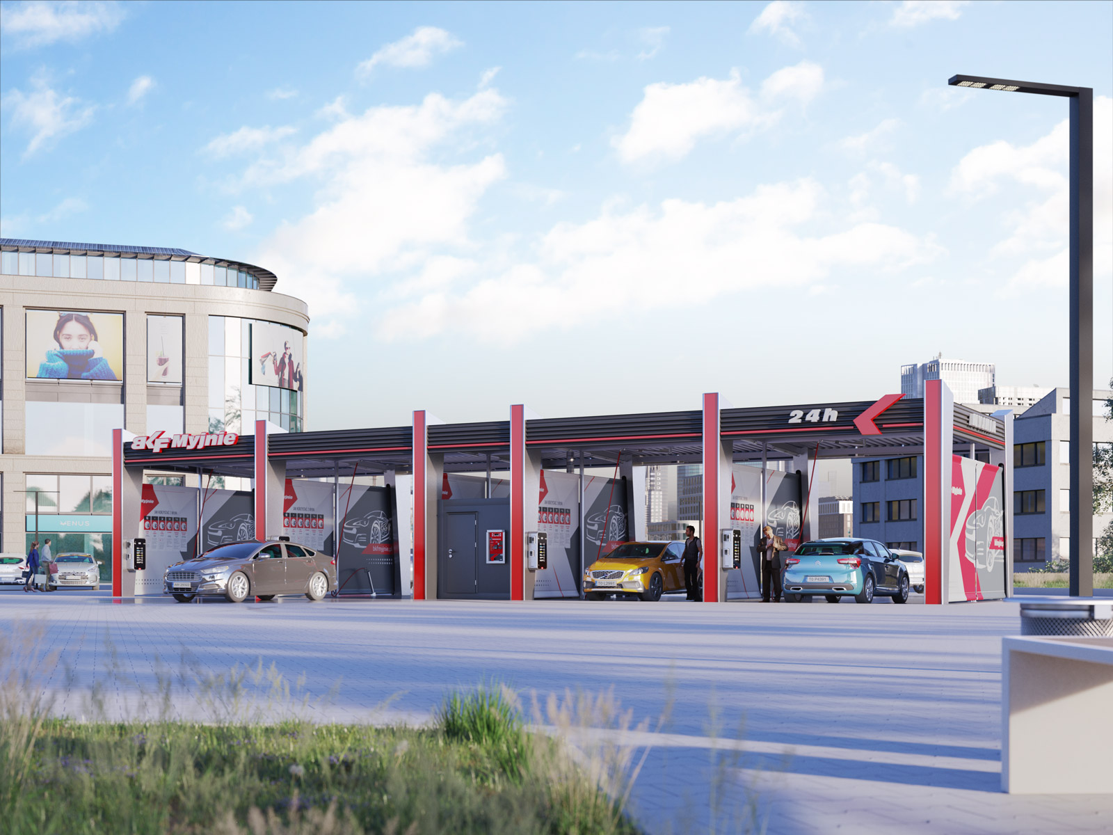 Steel constructions | BKF CarWash