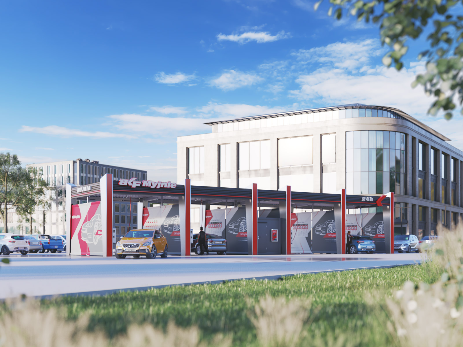 Steel constructions | BKF CarWash